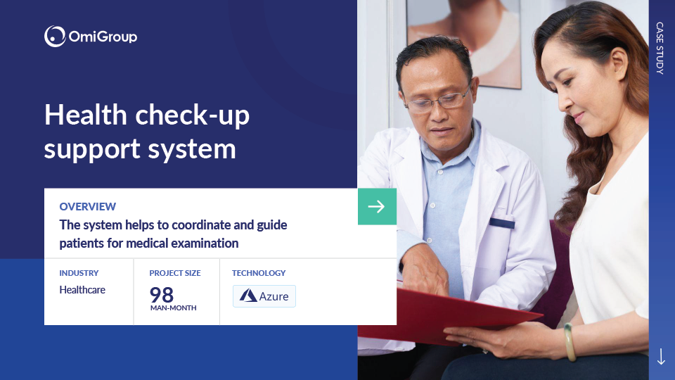 5 Years Of Accompanying Customer In Health Check-up Support System