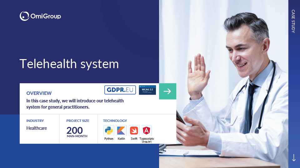 Telehealth System That Can Support 50.000 Patients