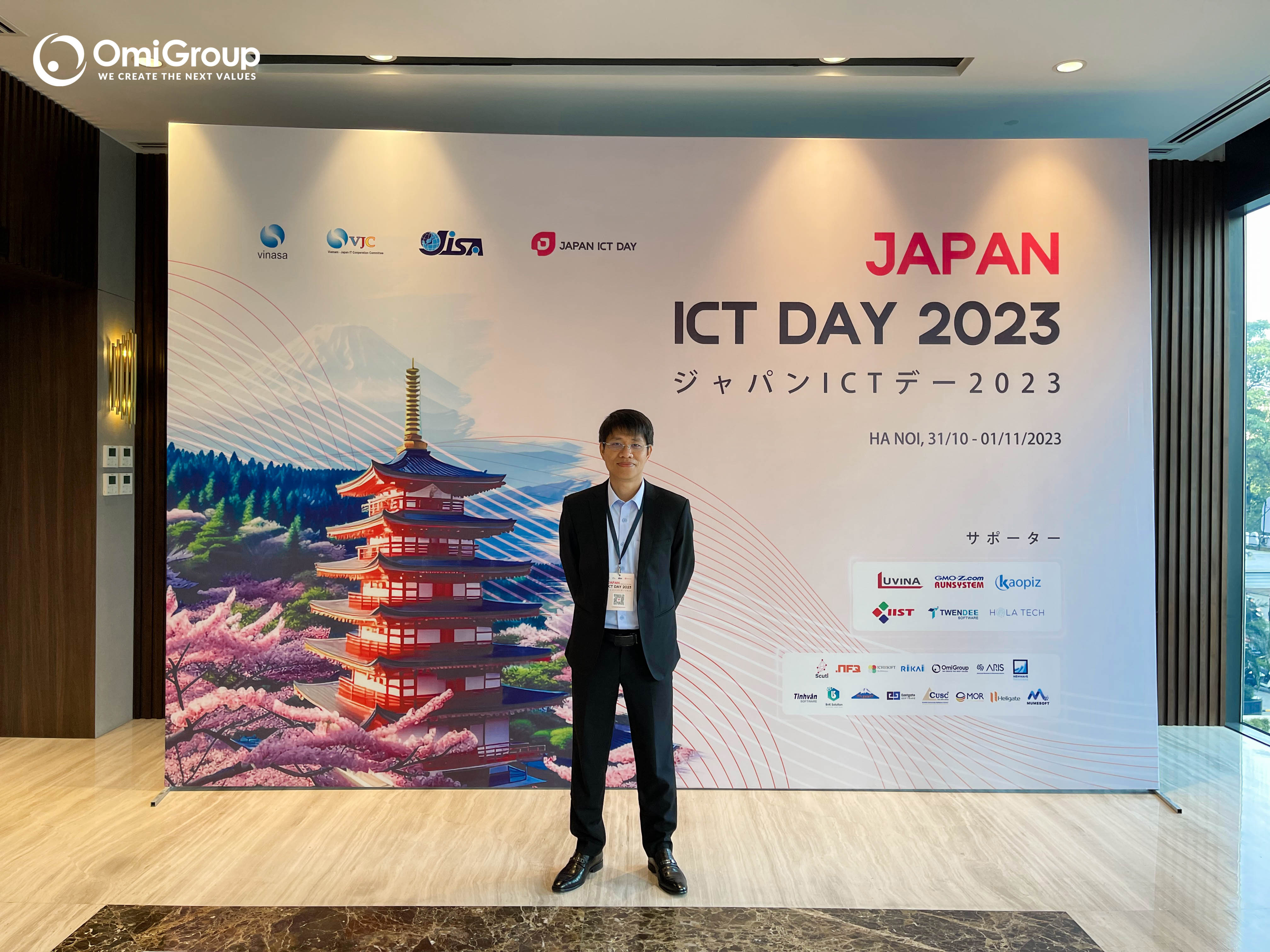 OmiGroup Participates Japan ICT Day 2023